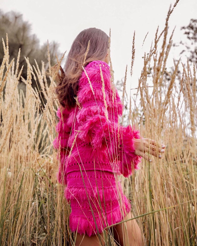 ANDREEVA | Pink Handmade Sweater